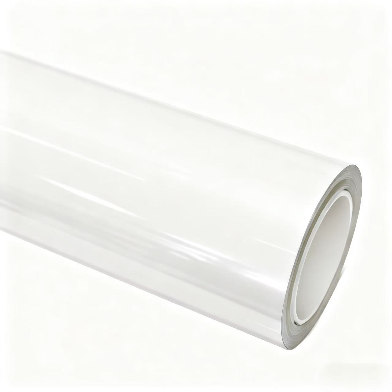 TPU Gloss Pepper White Colored PPF-8mil Car Wrap Film